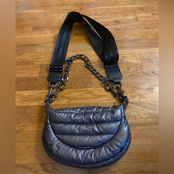 THINK ROYLN | Bags | Think Royln Tiny Dancer Dark Silver | Poshmark